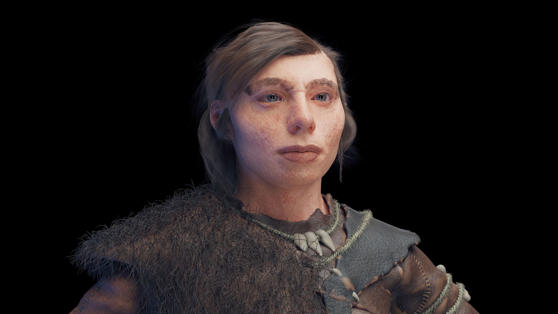 Neanderthal Female 3D Model - TurboSquid 2112001