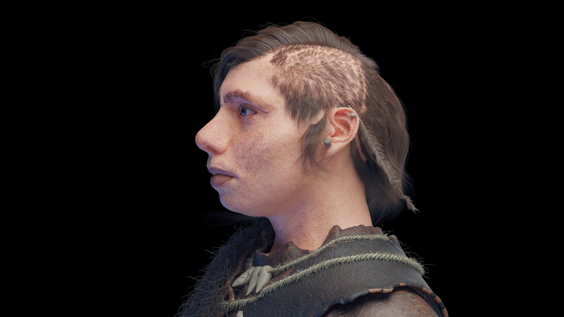 Neanderthal Female 3D Model - TurboSquid 2112001