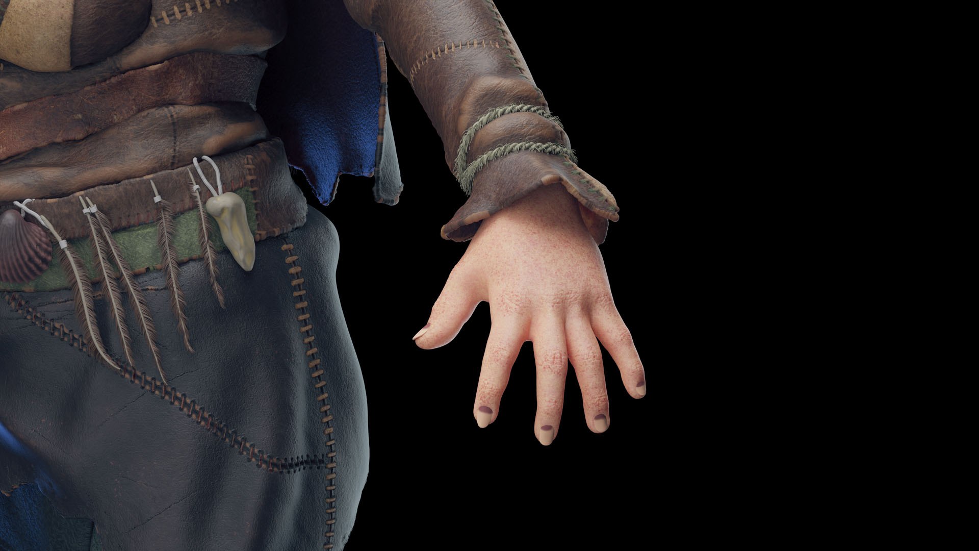 Neanderthal Female 3D Model - TurboSquid 2112001