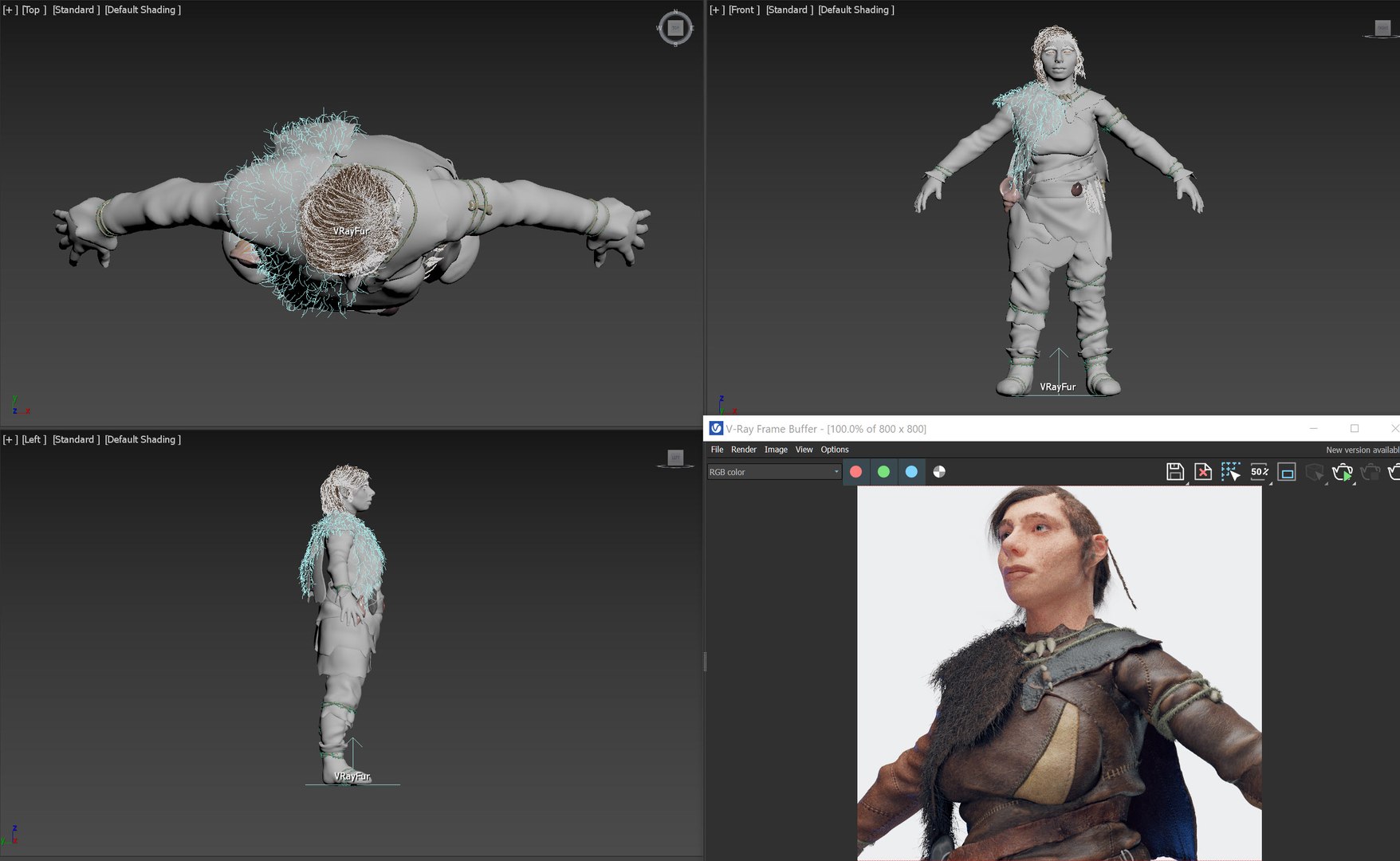 Neanderthal Female 3D Model - TurboSquid 2112001