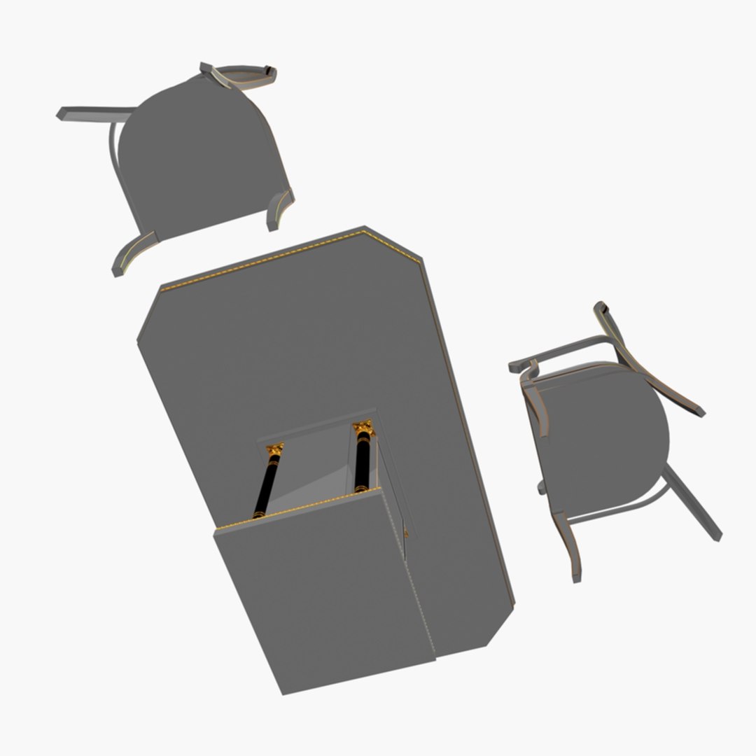 3d Olimpo Dining Table Chair