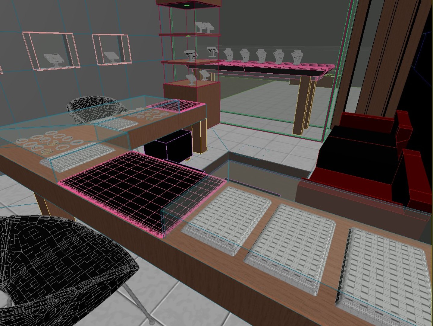 3d Max Jewel Shop