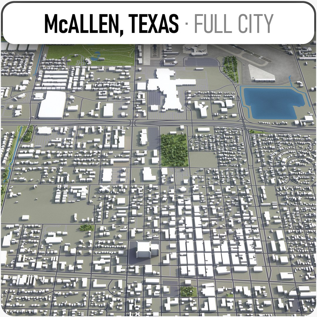 3D mcallen model - TurboSquid 1555419