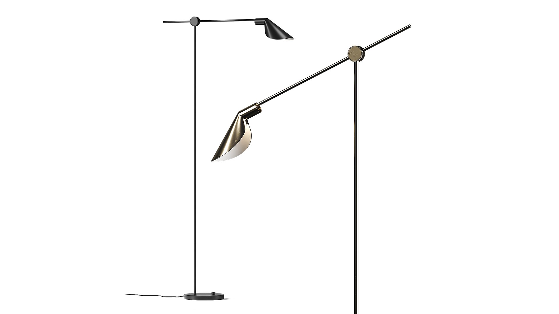 Fritz Hansen MS011 Floor Lamp 3D Model - TurboSquid 2272205