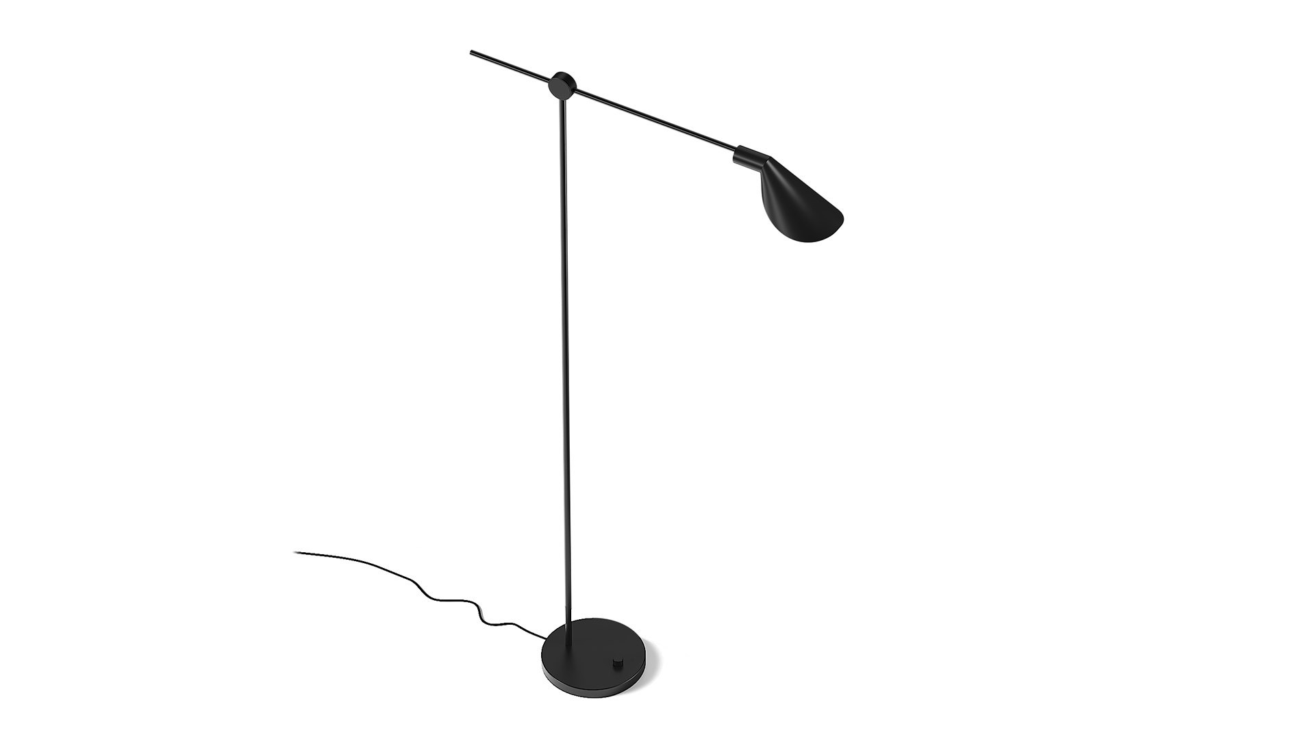 Fritz Hansen MS011 Floor Lamp 3D Model - TurboSquid 2272205
