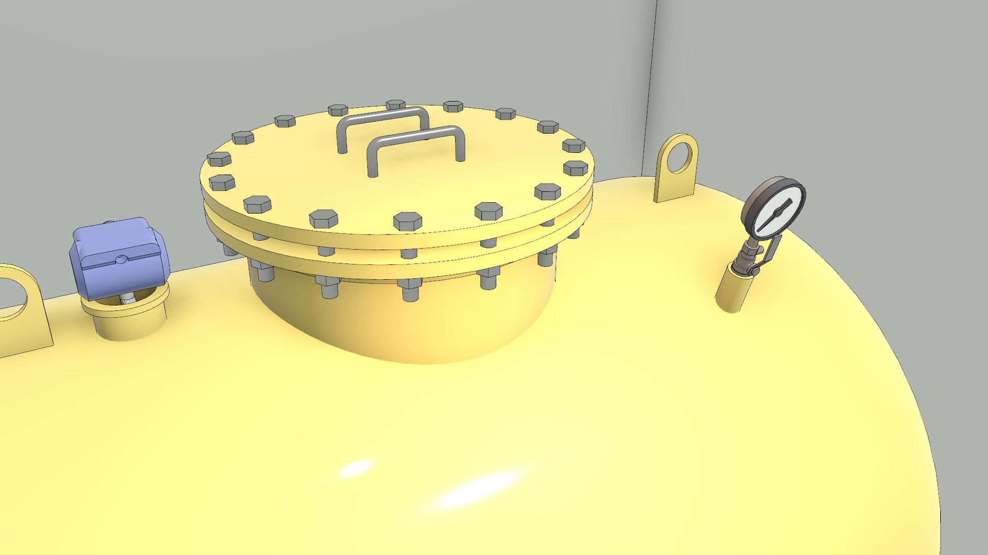 3D Chemical Reagent Supply Block Methanol Model - TurboSquid 2162877