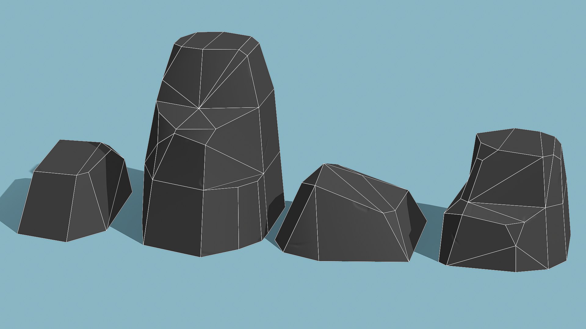 3D Stylized Modular Stones Vol-01 - PBR Game Ready Model - TurboSquid ...