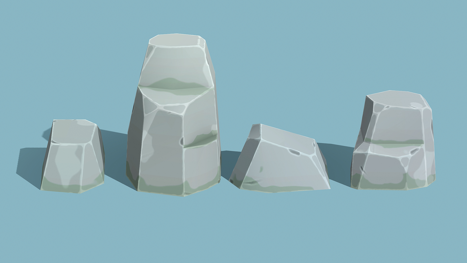 3D Stylized Modular Stones Vol-01 - PBR Game Ready Model - TurboSquid ...