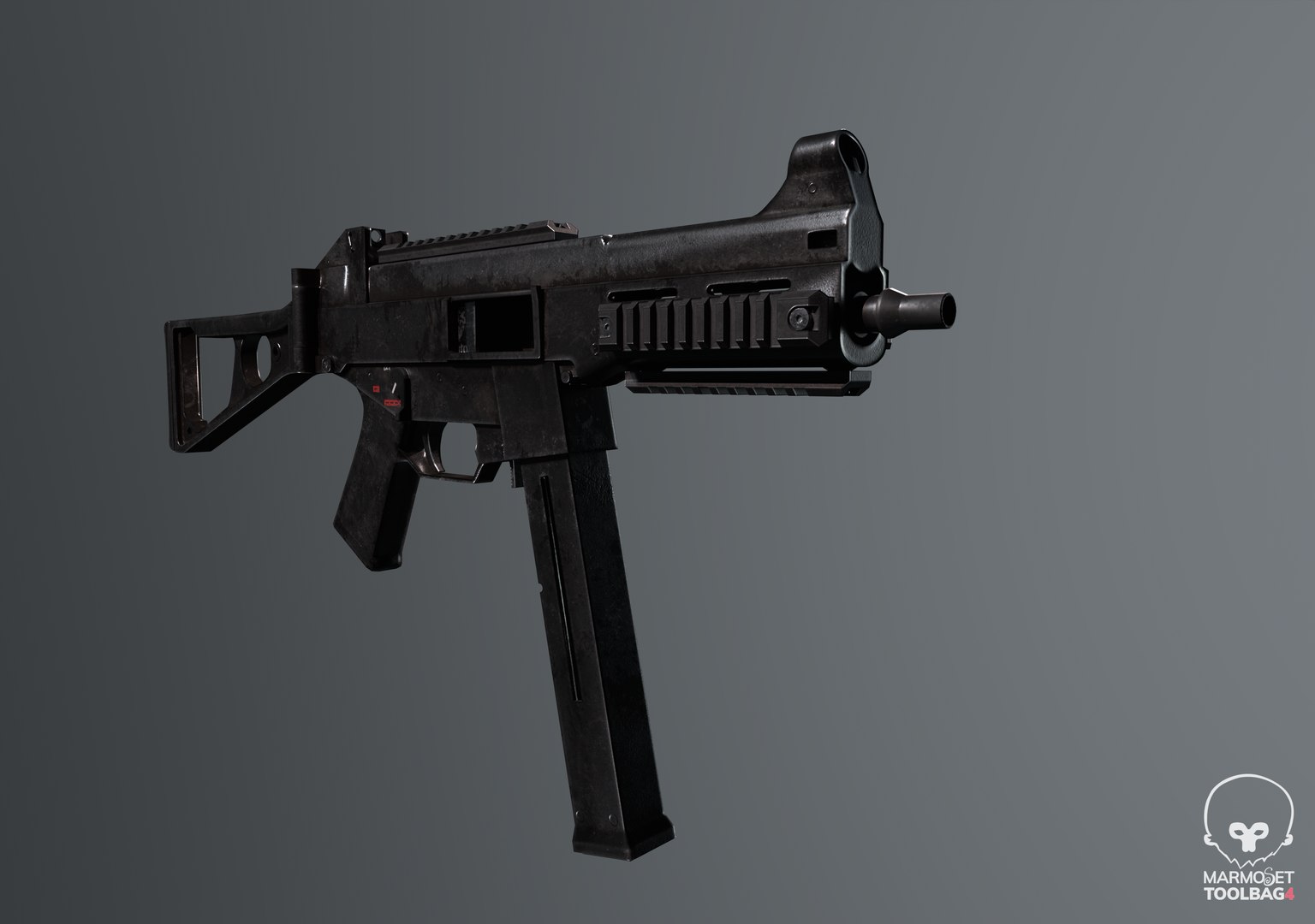 3D UMP45 model - TurboSquid 2069844