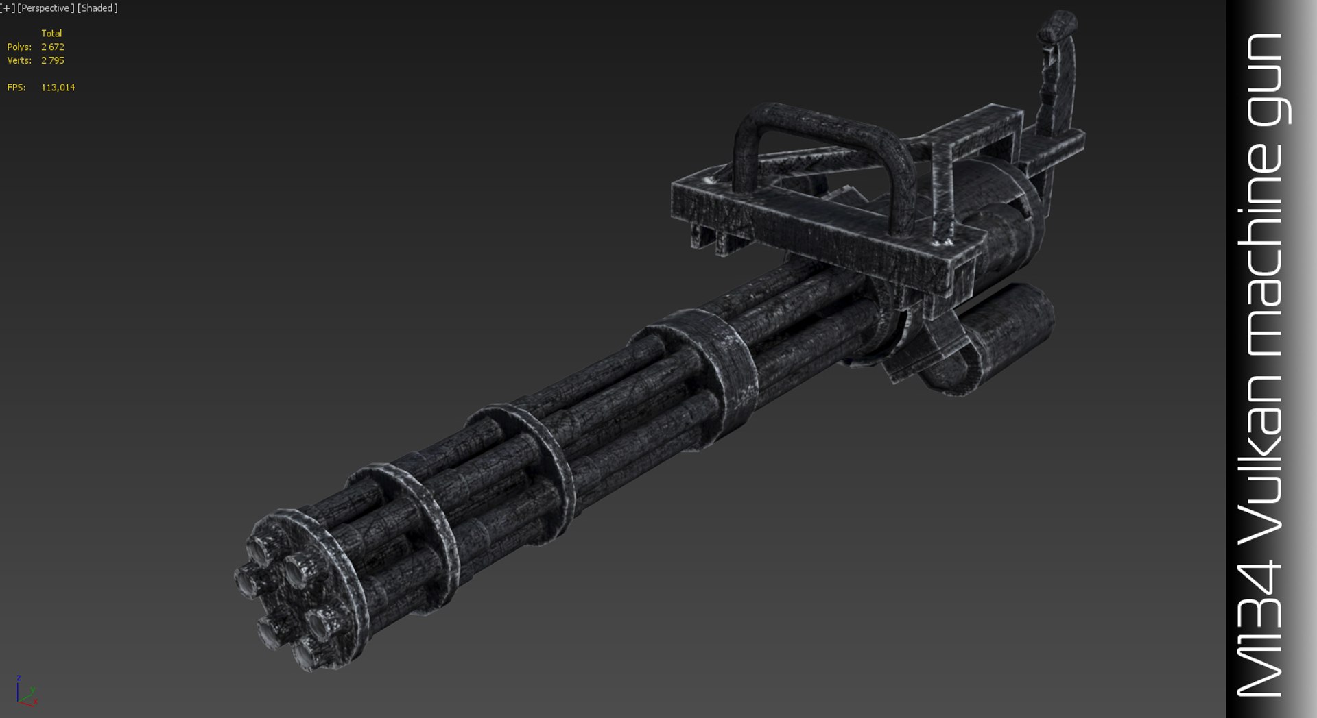 Max Machine M134 Vulcan