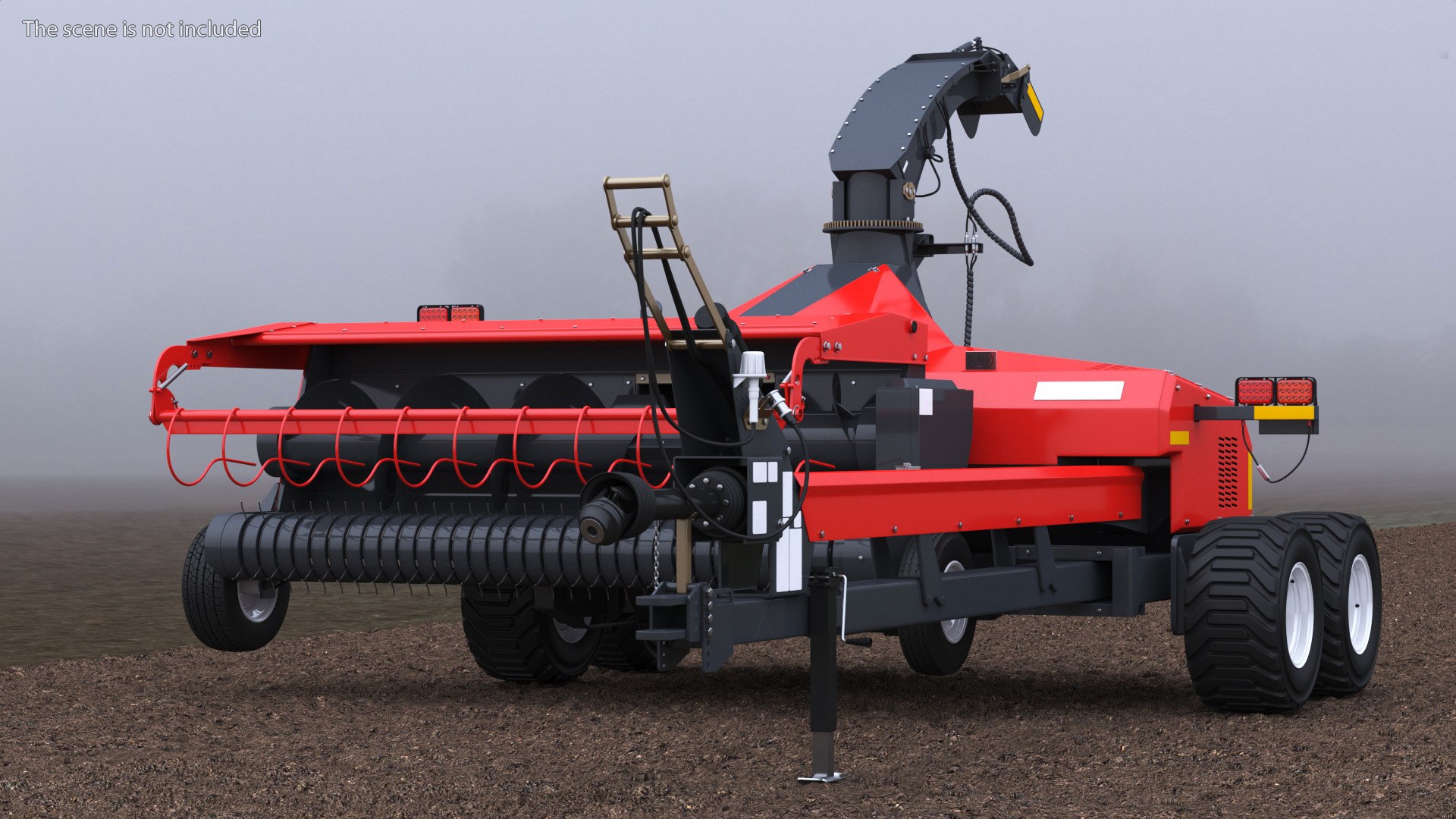 Forage Harvester 3D Model - TurboSquid 2047740