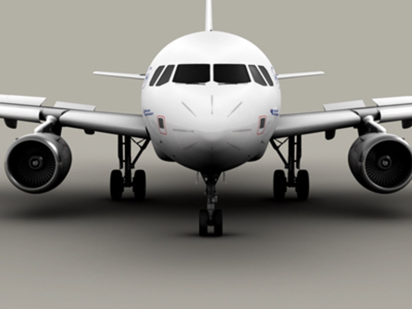Airbus A318 Air France 3d Model