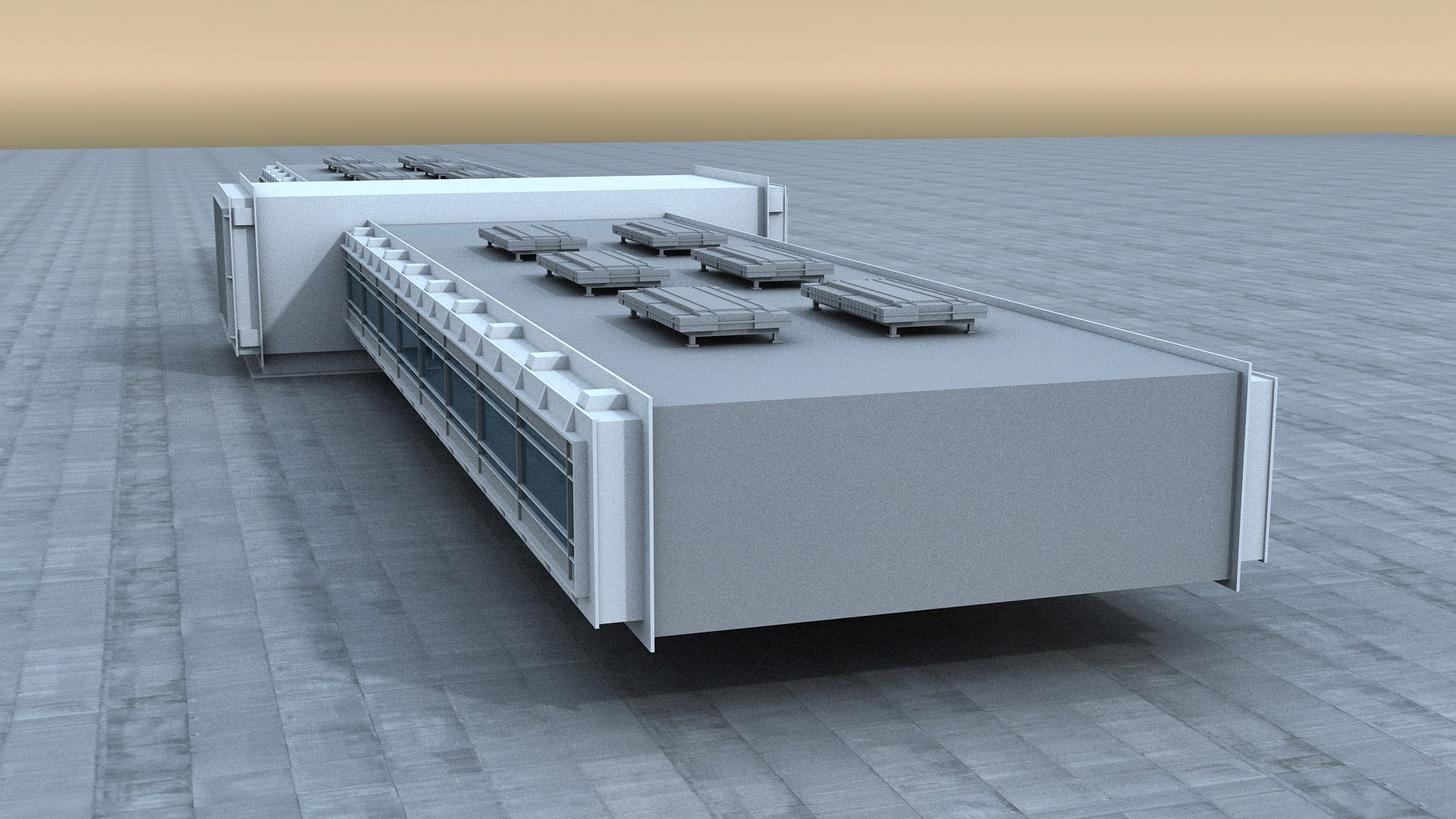 3D Model Future Building 023 - TurboSquid 2293602