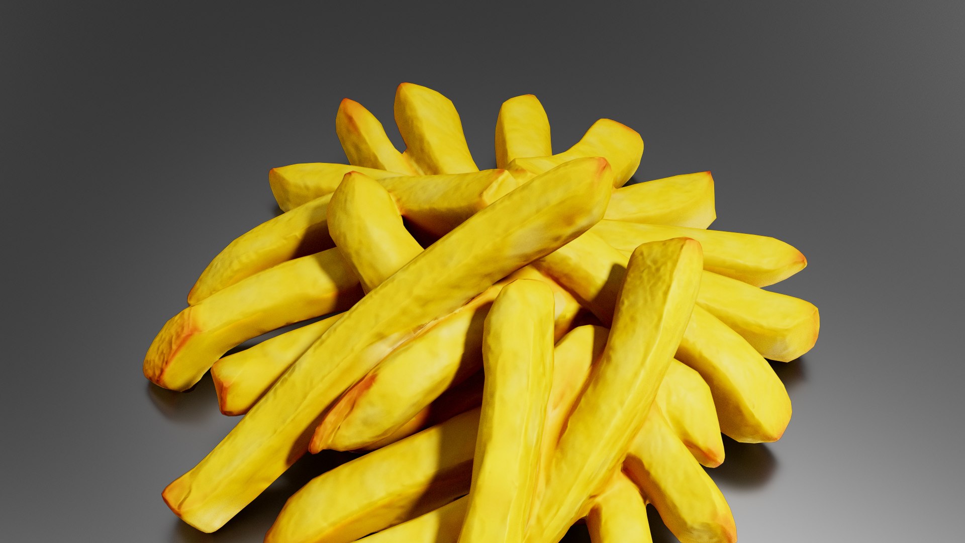 French Fries 02 3D Model - TurboSquid 2506880
