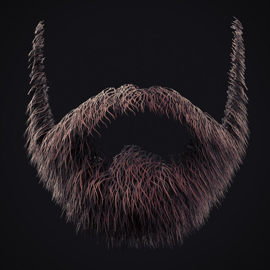 Beard 8 3D Model - TurboSquid 1489661