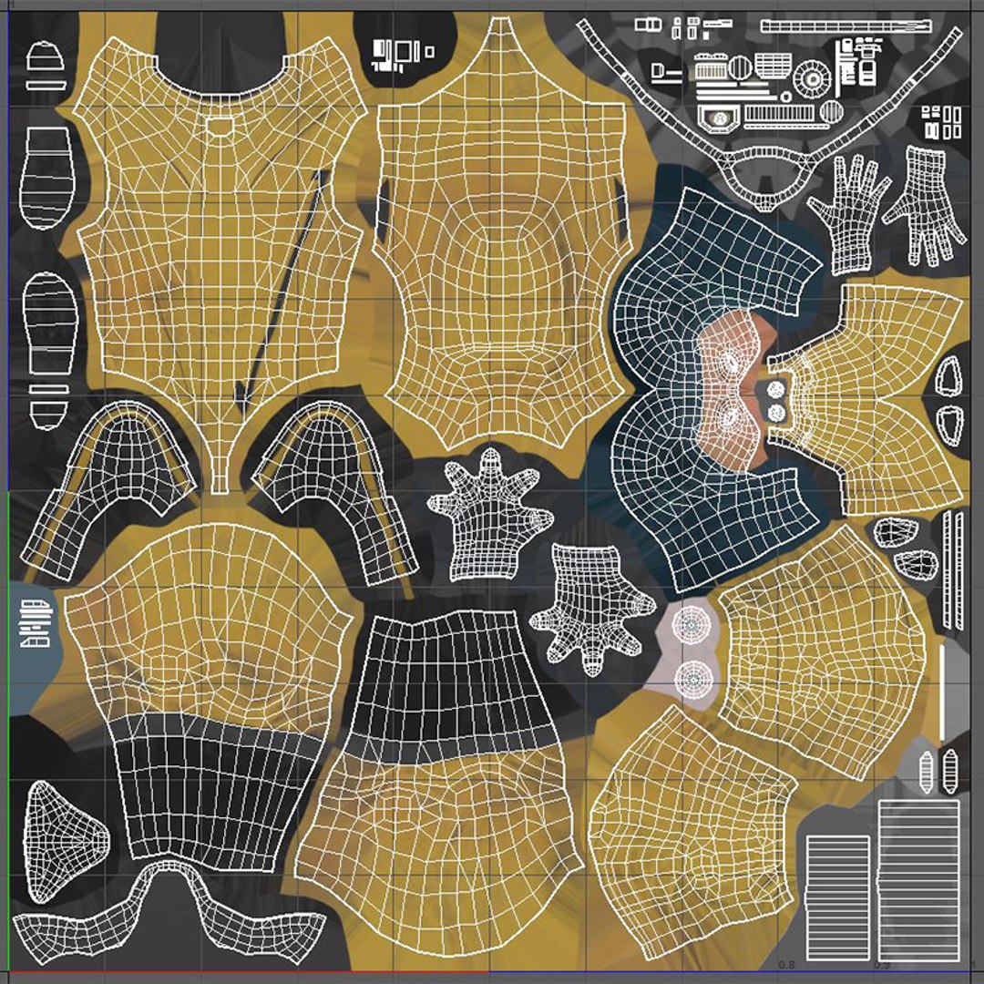 3D Game Ready Biohazard Suit Model - TurboSquid 1836981