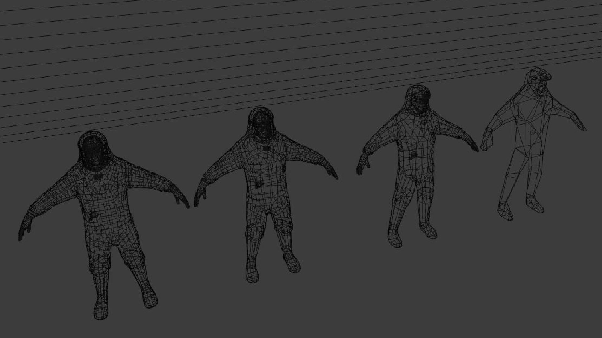 3D Game Ready Biohazard Suit Model - TurboSquid 1836981