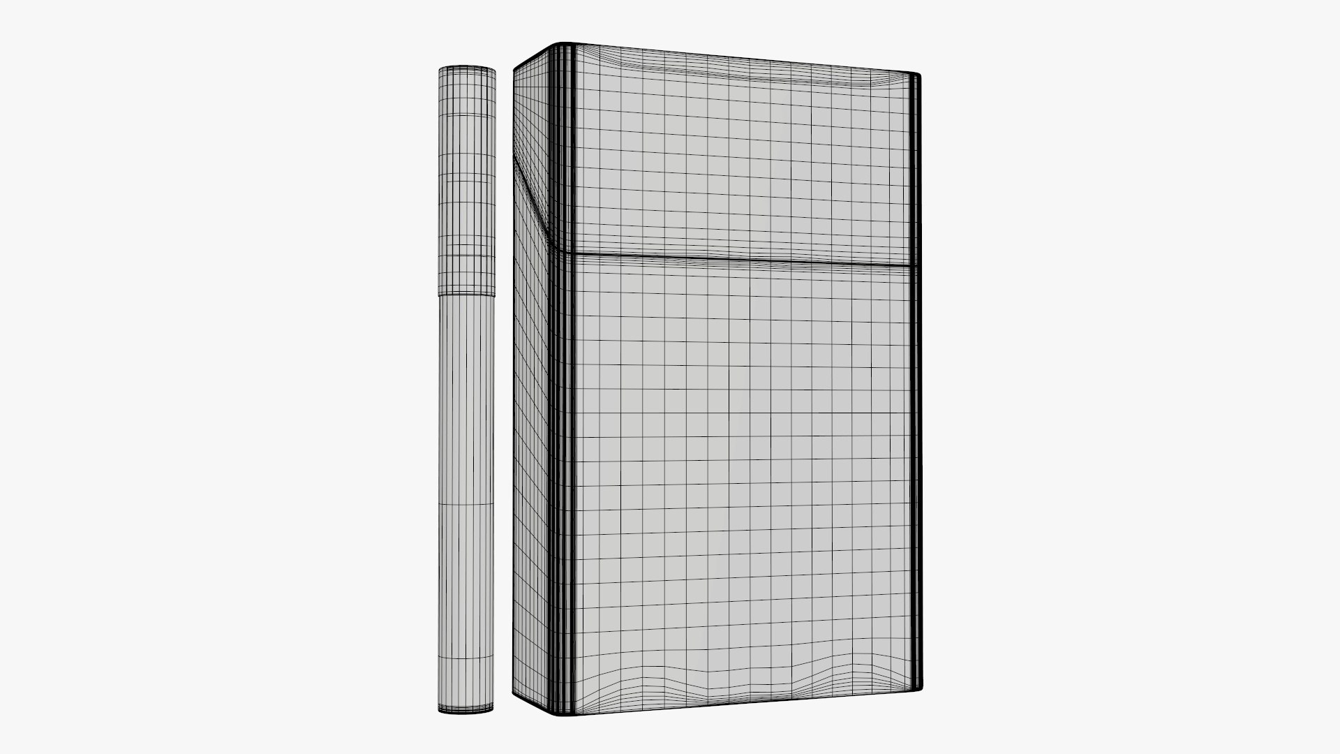 Closed Cigarette Pack 3D Model - TurboSquid 1585385