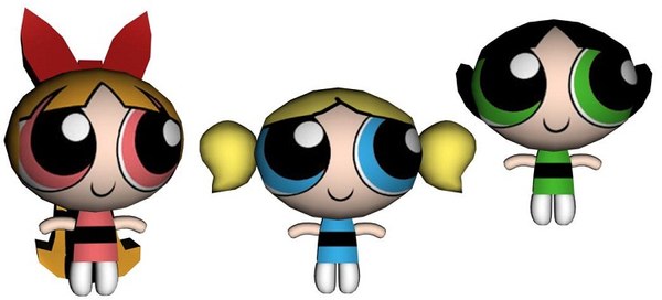Powerpuff Girls 3D Models for Download | TurboSquid