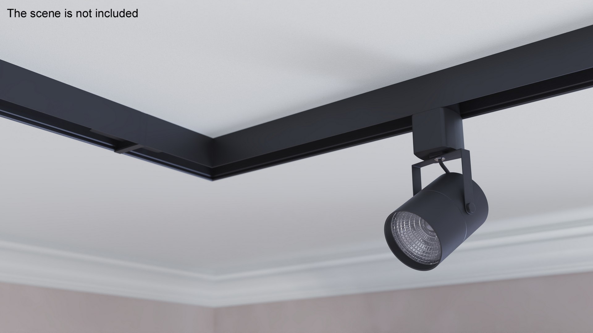 LED Track Light System Full 3D - TurboSquid 2279843