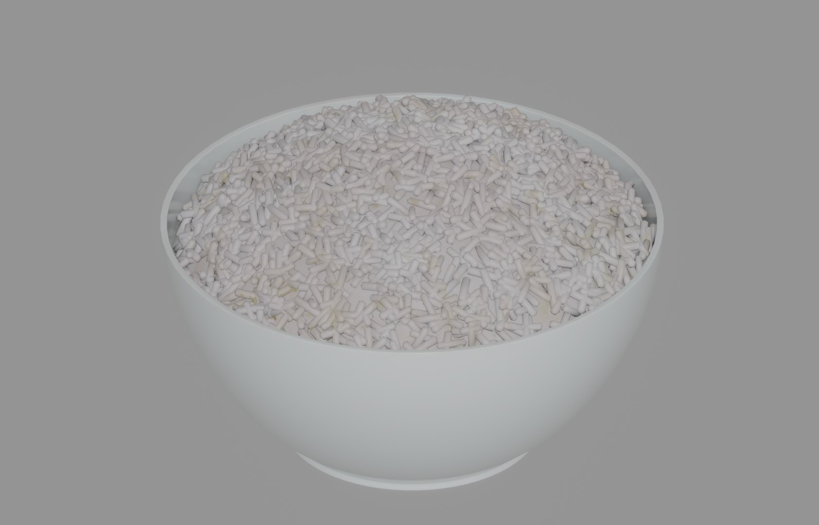 3D Rice Bowl Model - TurboSquid 2196913