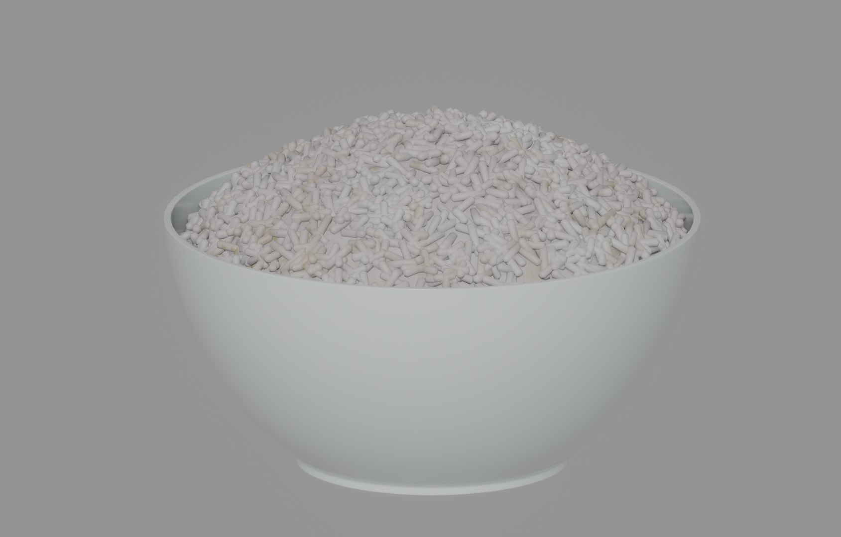 3D Rice Bowl Model - TurboSquid 2196913