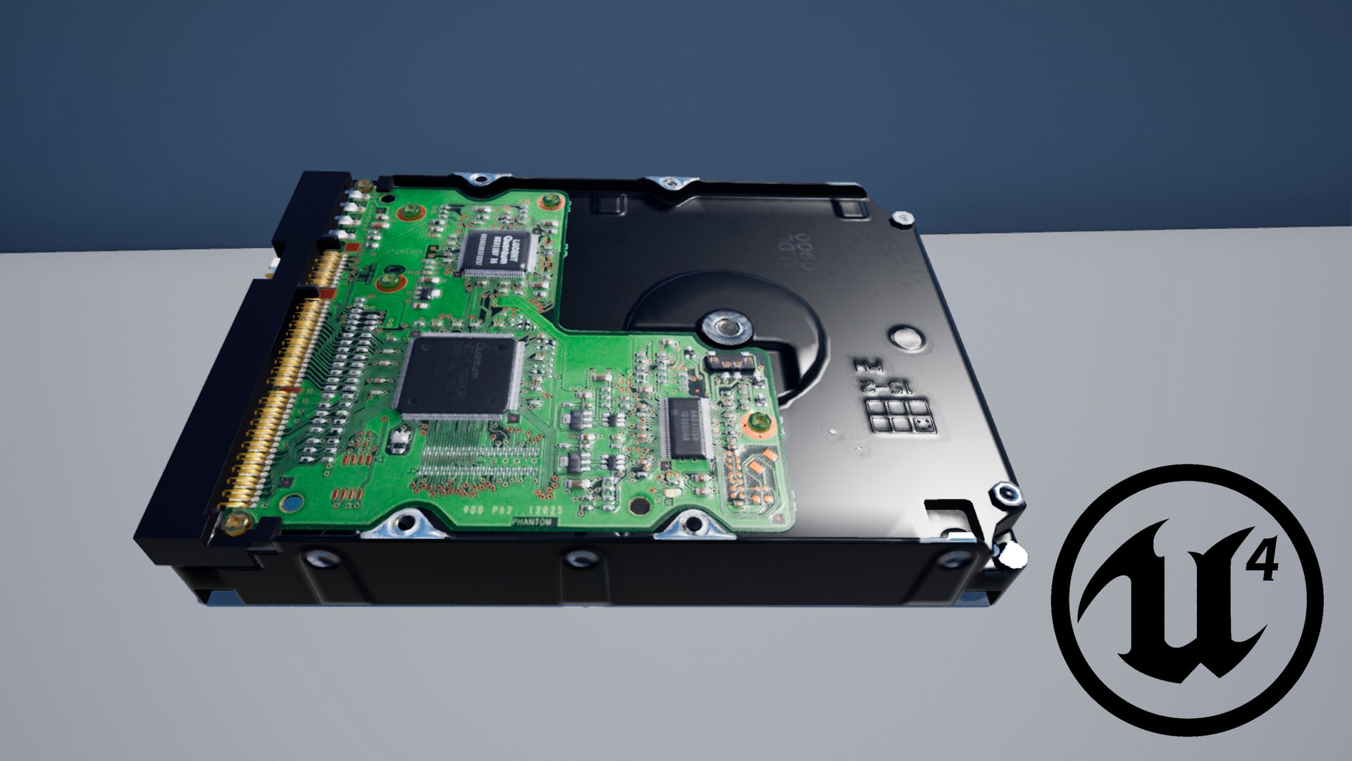 3D Hdd Quantum Fireball - TurboSquid 1630260