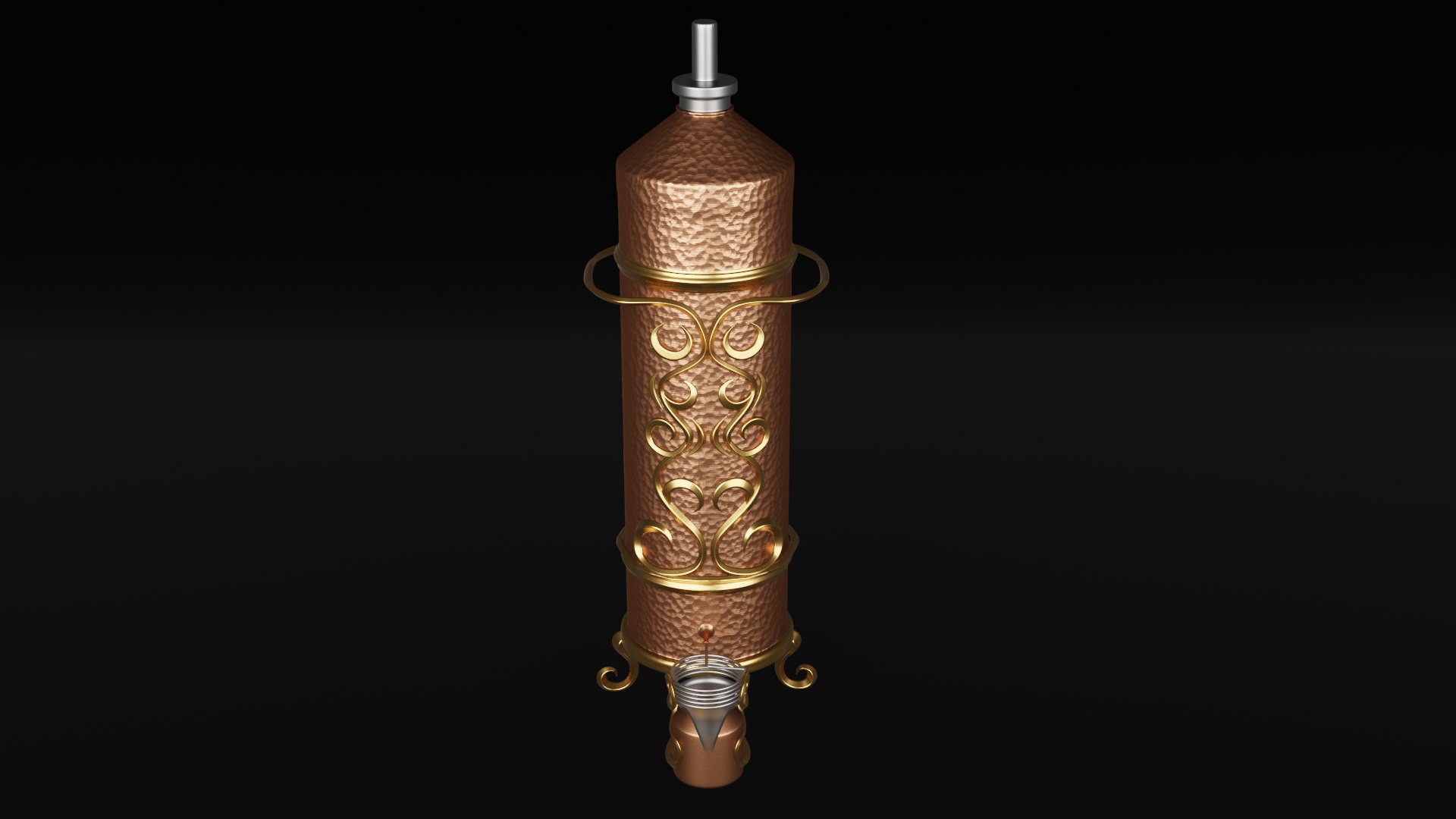 3D Copper Distillery Set Model - TurboSquid 2018363