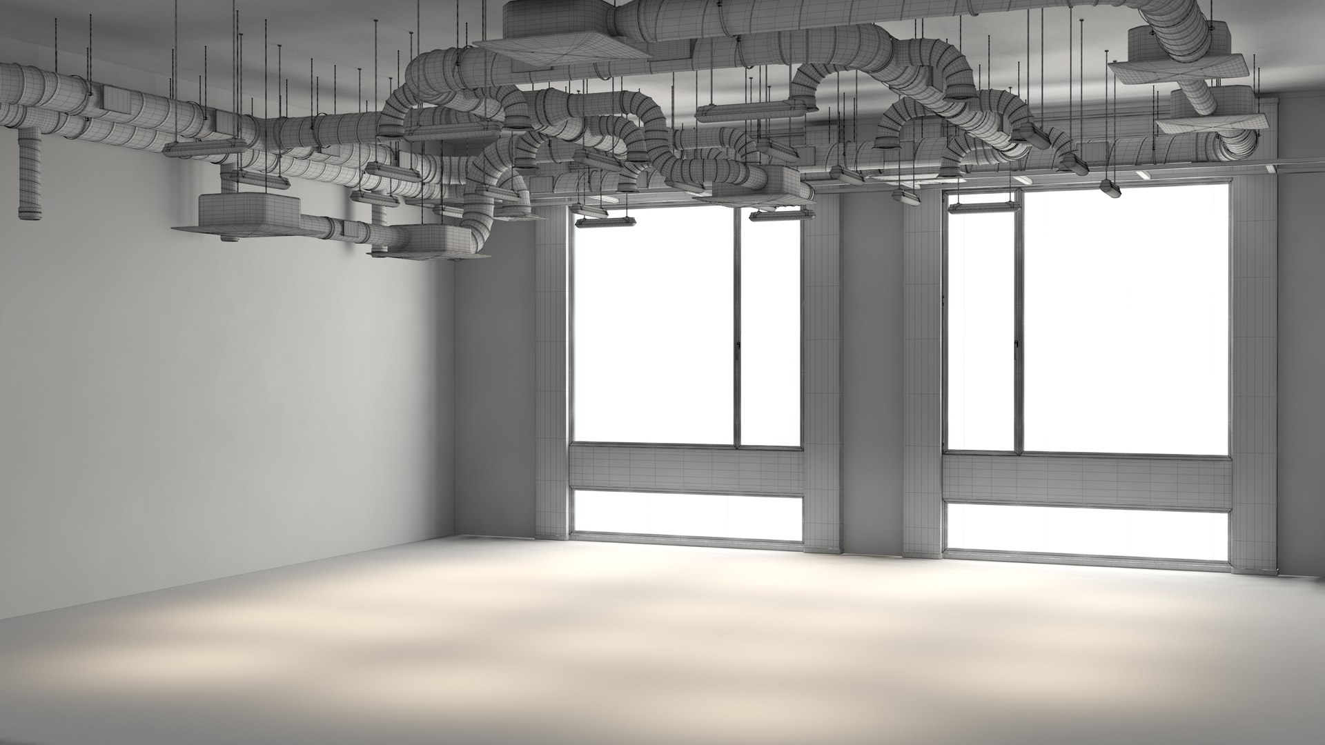 3D Model Office Room Scene - TurboSquid 1675818