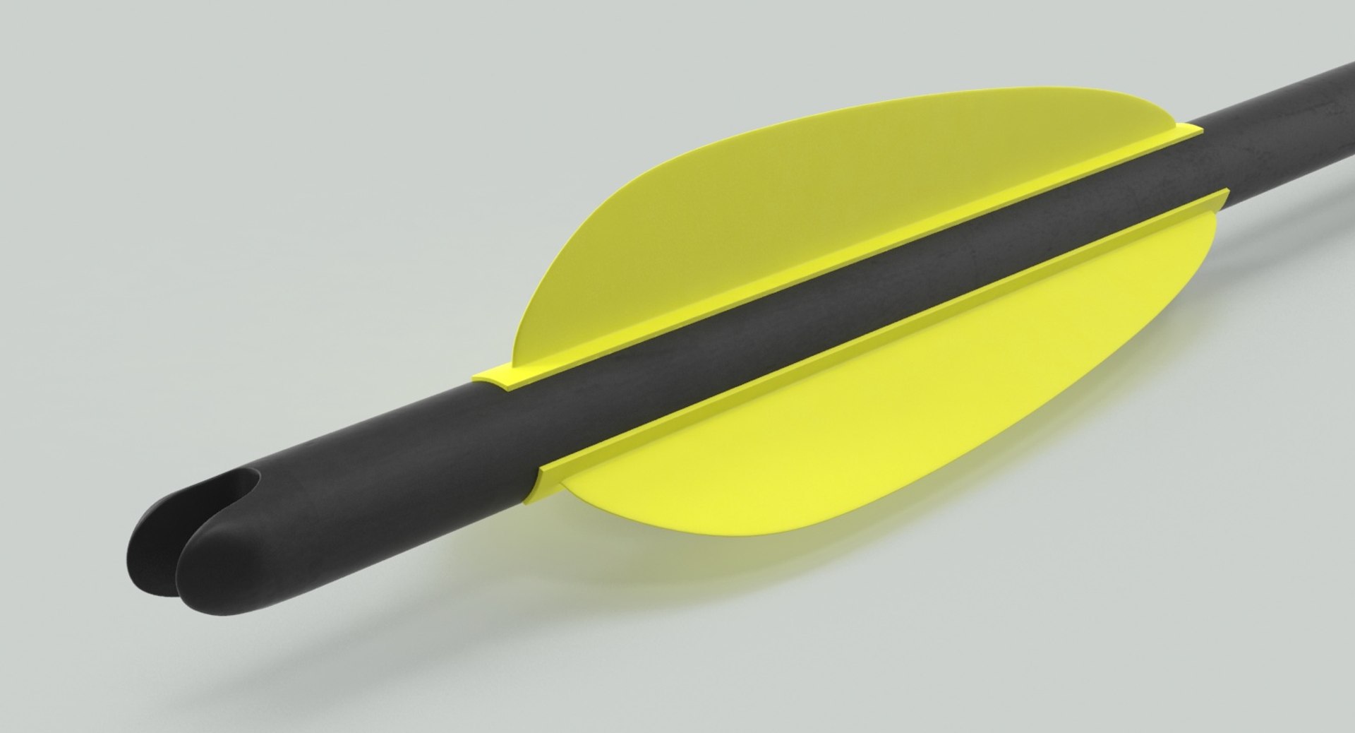 3d Model Bloody Hunting Arrow