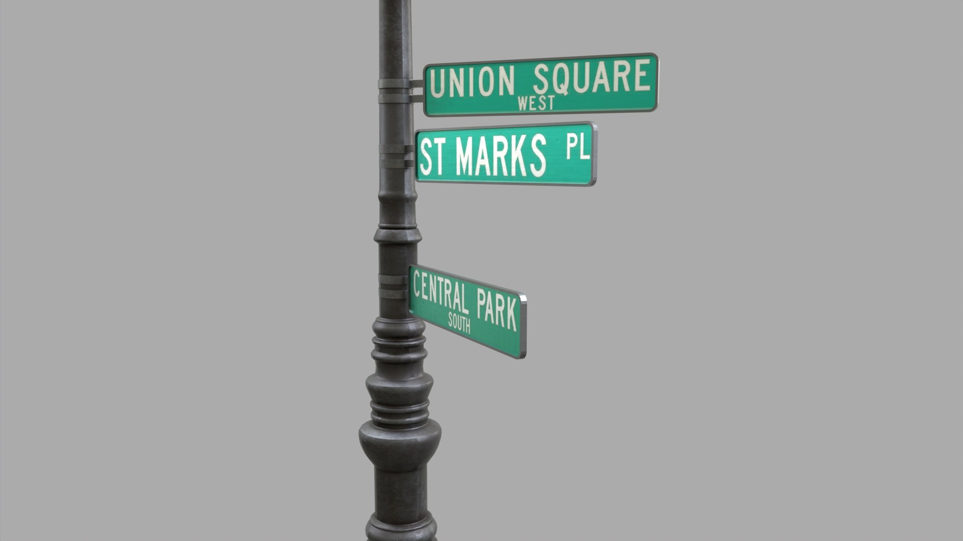 Street Lamp 2 3D - TurboSquid 2305165