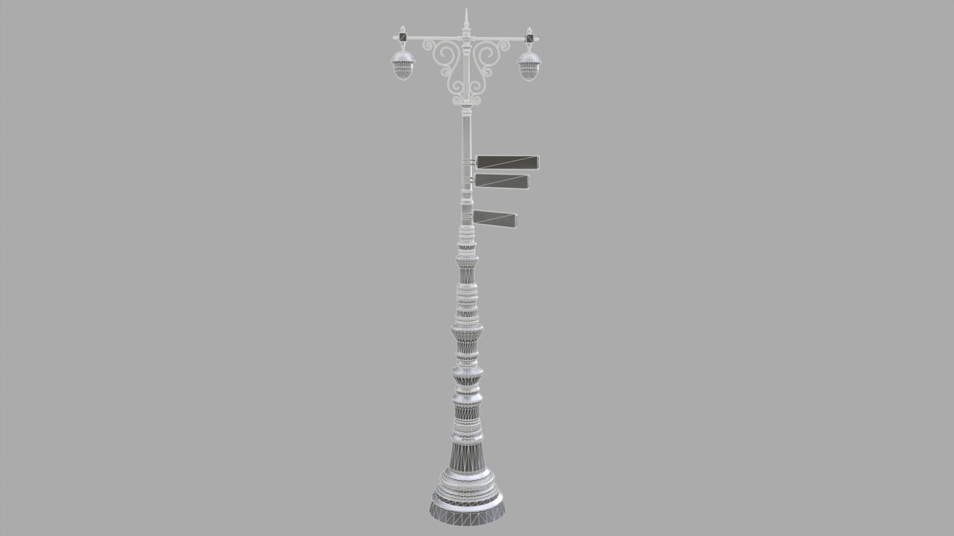 Street Lamp 2 3D - TurboSquid 2305165