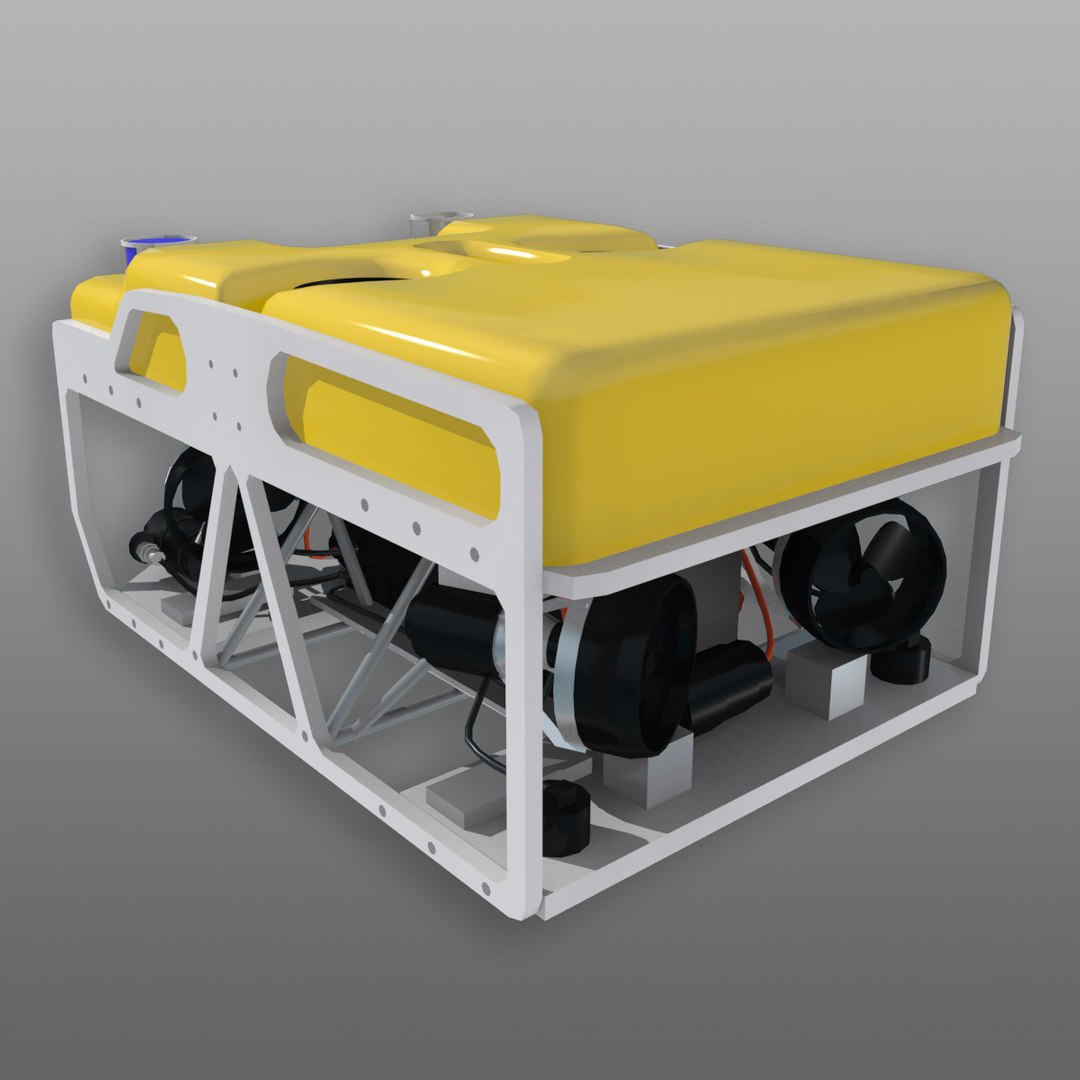 Seaeye Rov R O 3d Model