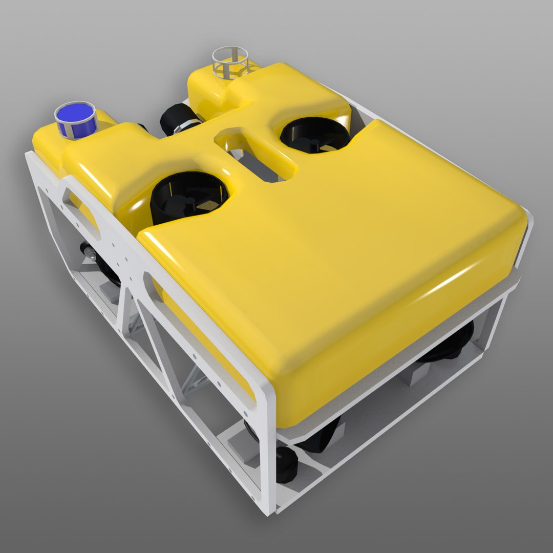 Seaeye Rov R O 3d Model