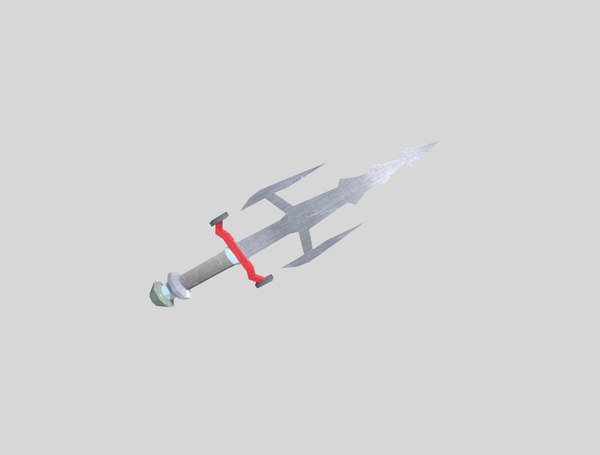 3d model fantasy dagger
