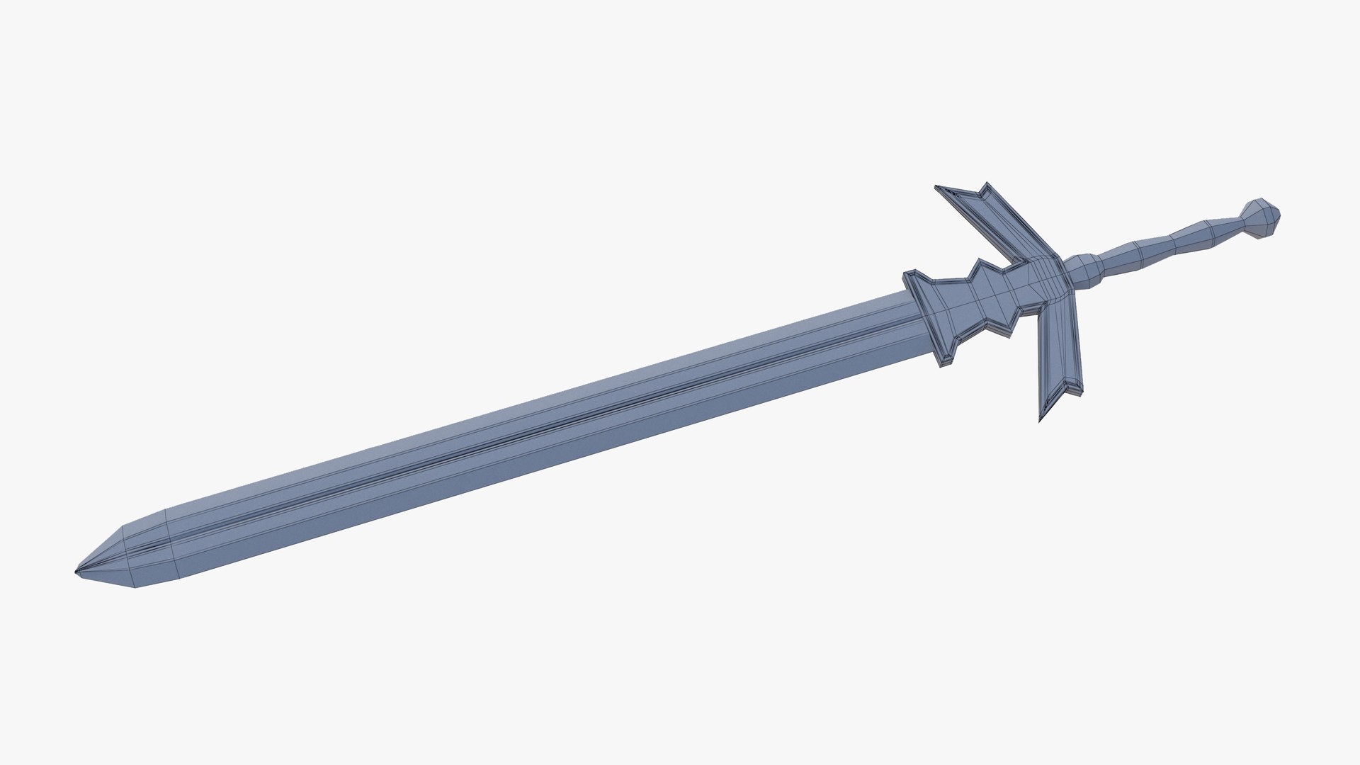 Trinity sword 3D model - TurboSquid 1286055
