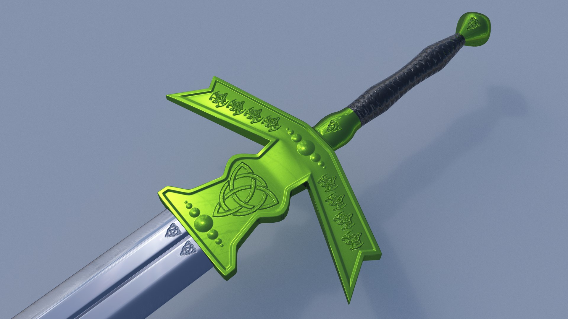 Trinity sword 3D model - TurboSquid 1286055