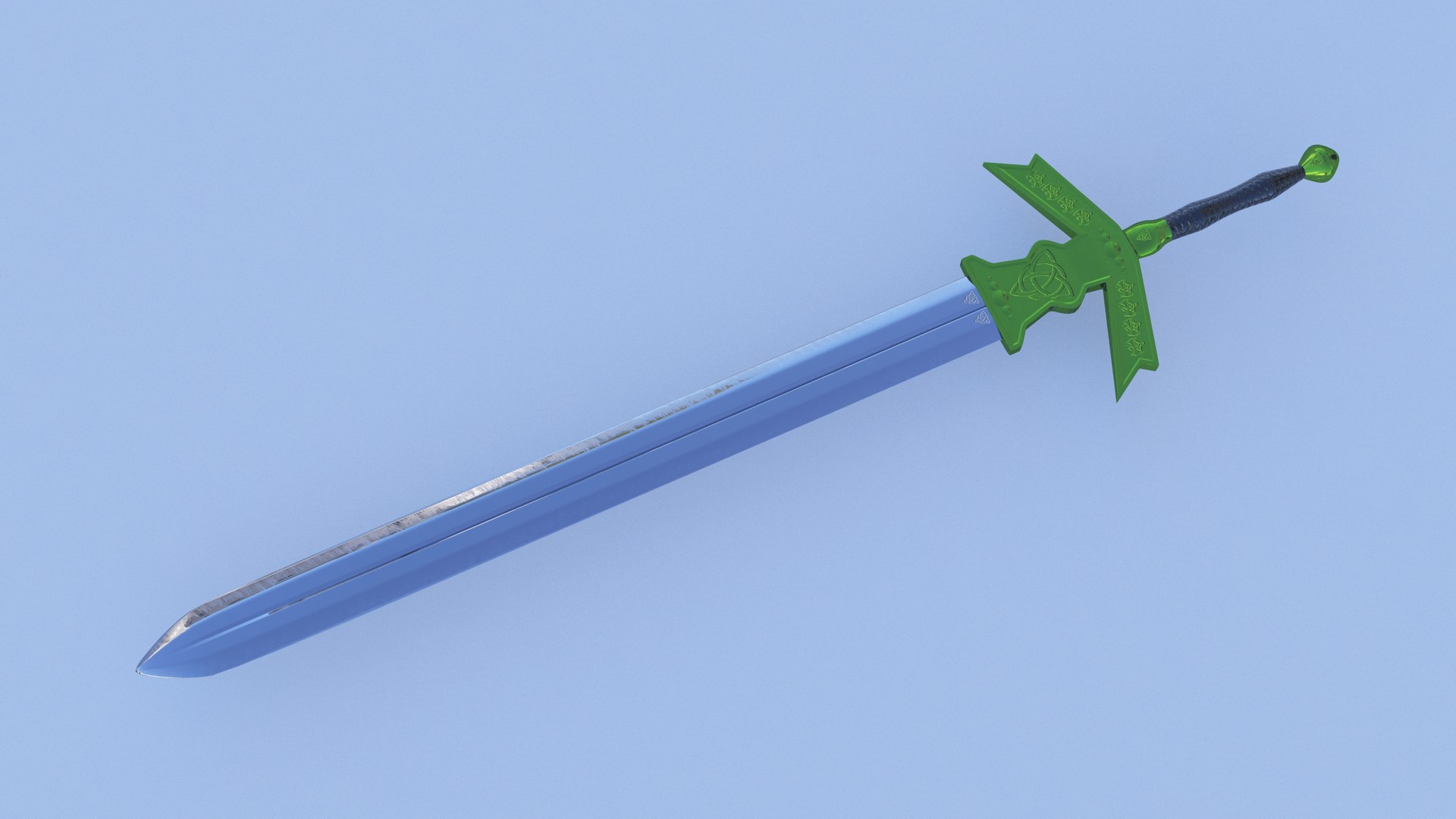 Trinity sword 3D model - TurboSquid 1286055
