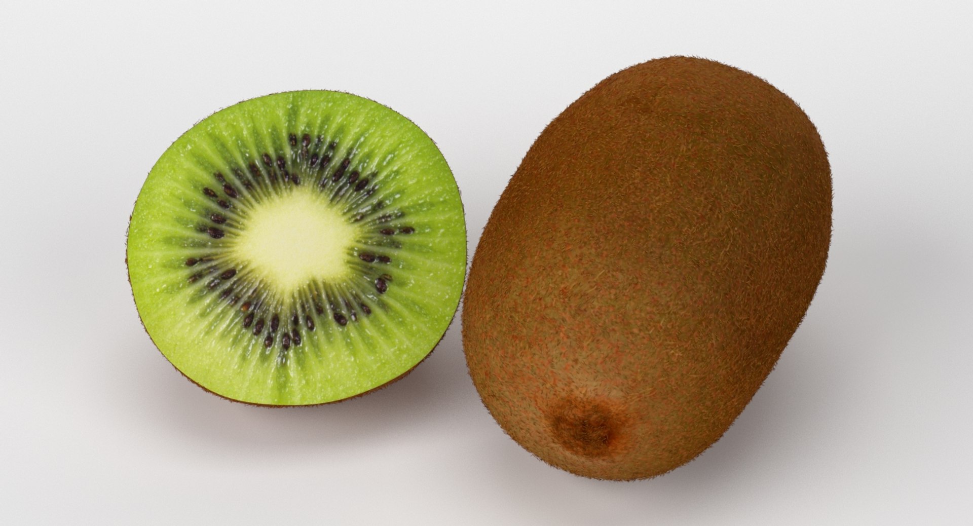 3D Kiwi Real Realistic - TurboSquid 1659783