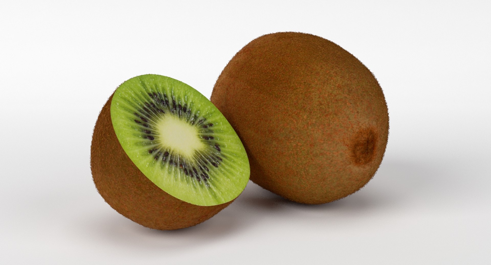 3D Kiwi Real Realistic - TurboSquid 1659783