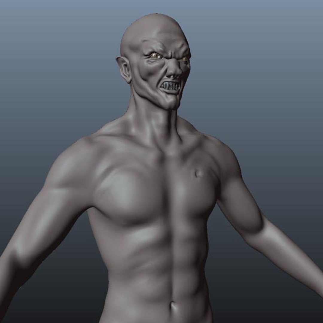 3d Model Of Vampire