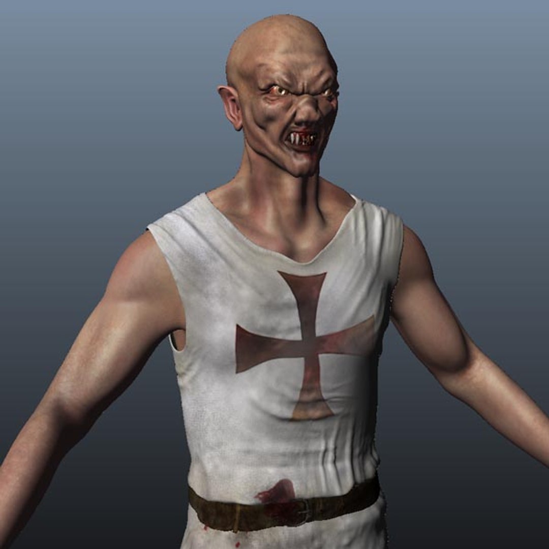 3d Model Of Vampire