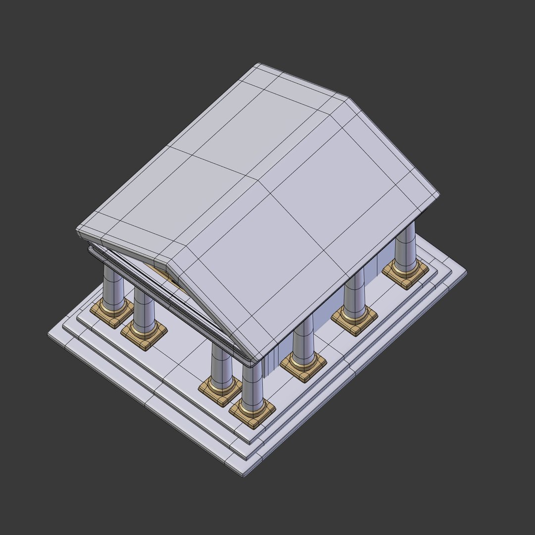 3D Courthouse Model - TurboSquid 1362600