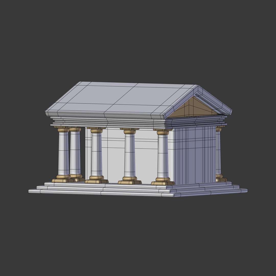 3D Courthouse Model - TurboSquid 1362600