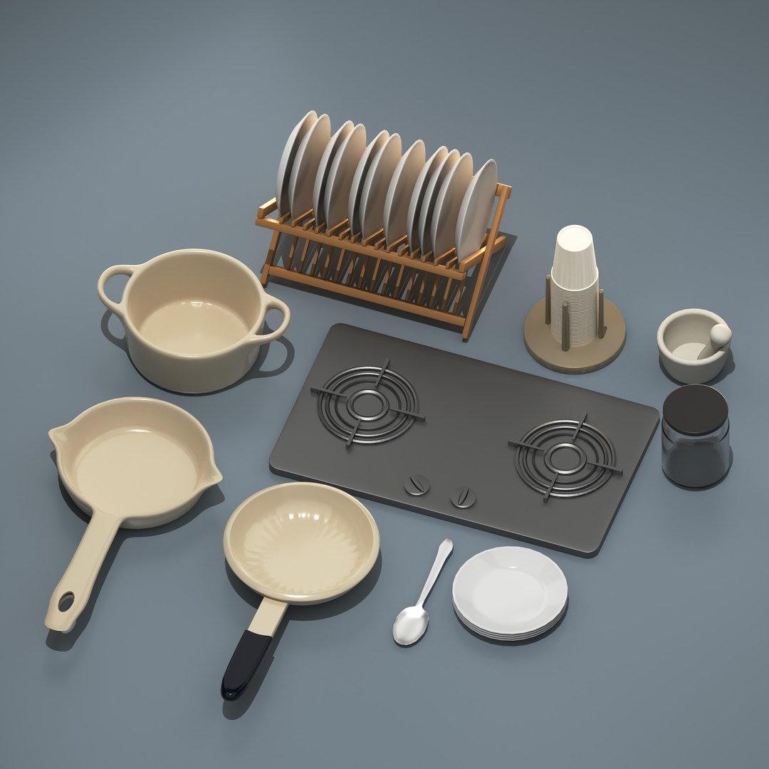 Kitchen utensil 3D model - TurboSquid 2168701