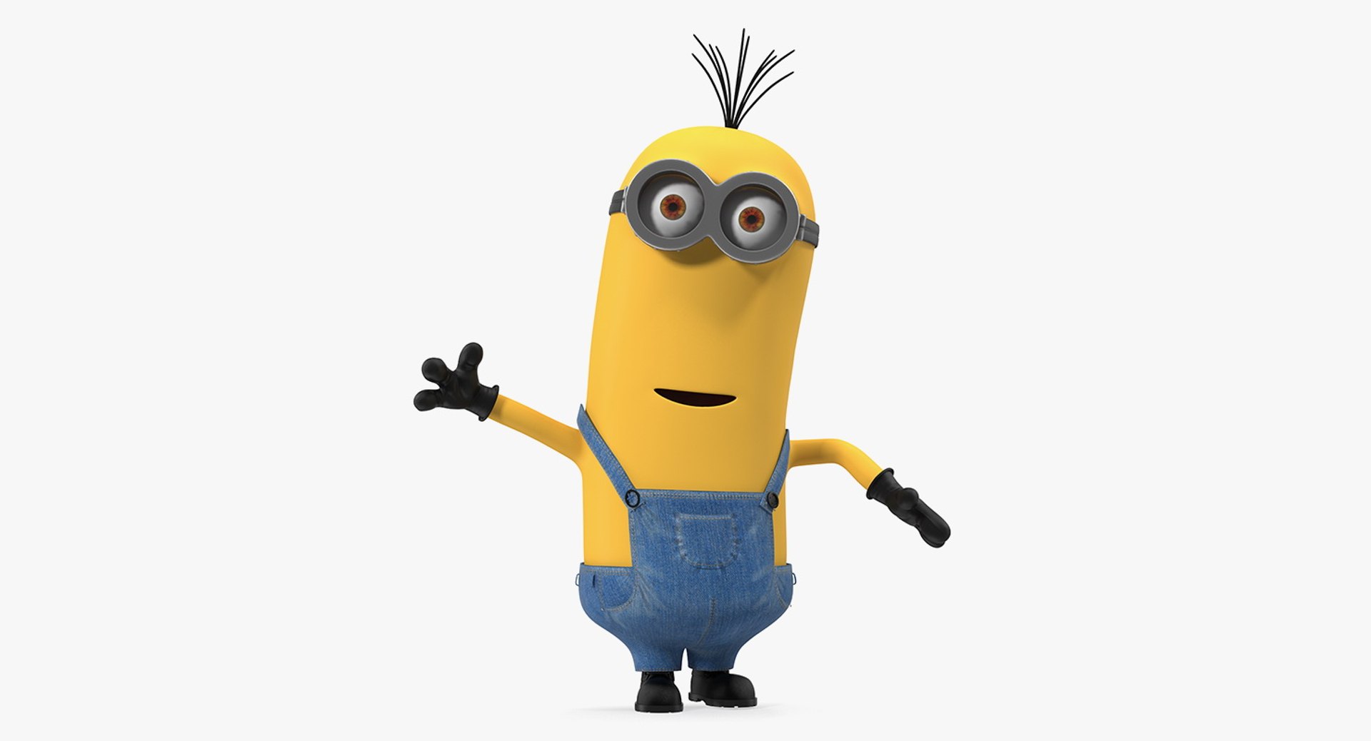 3D Tall Eyed Minion Rigged Model - TurboSquid 1436319