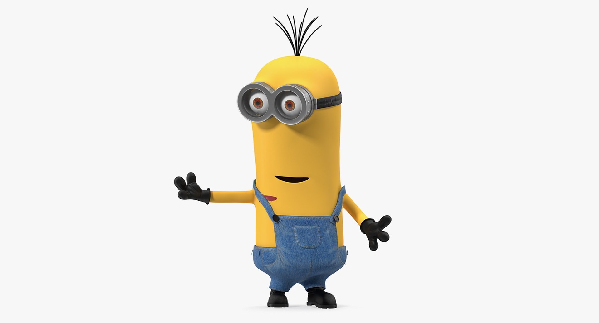 3D Tall Eyed Minion Rigged Model - TurboSquid 1436319