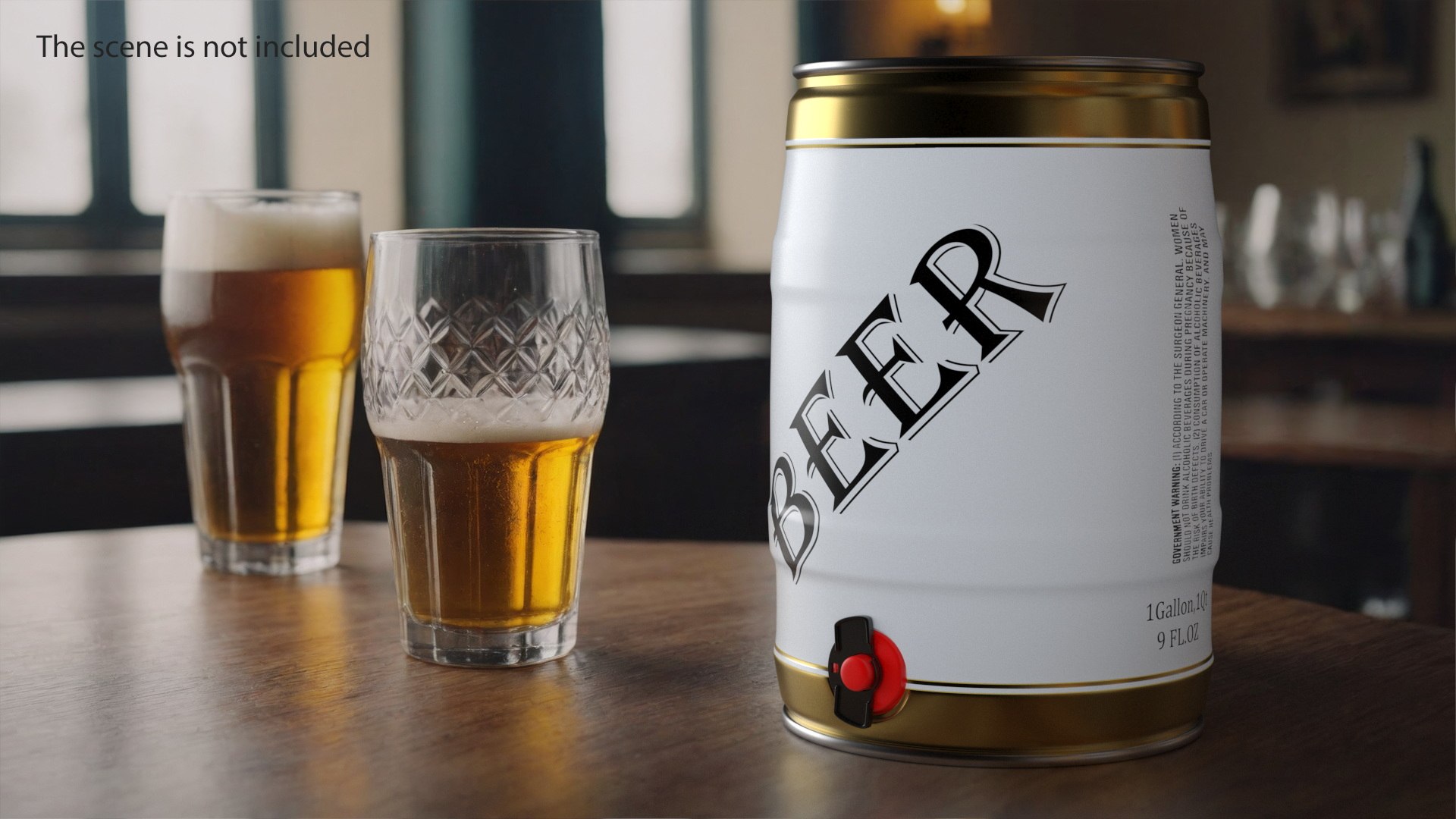 Beer 5 Liter Barrel 3D - TurboSquid 2276049