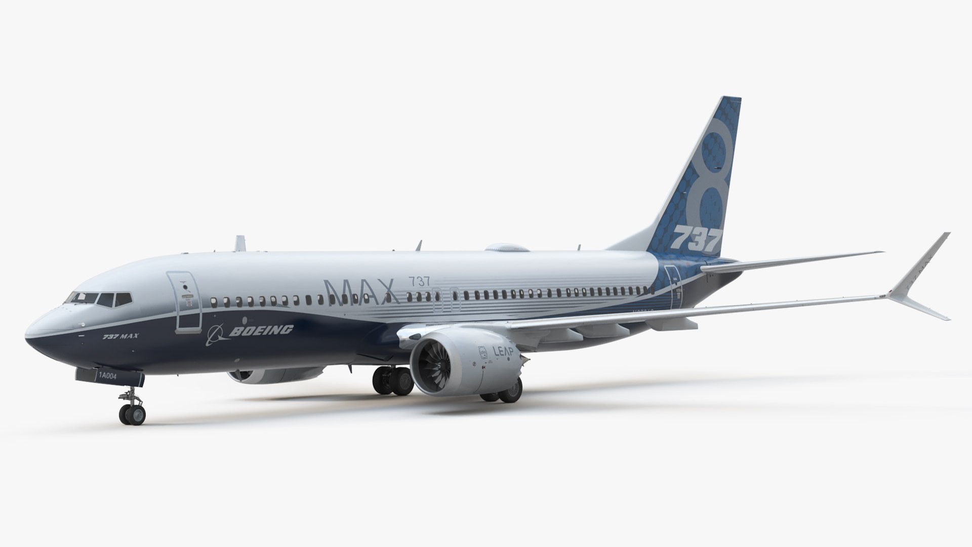 Boeing 737 MAX 8 Rigged For Cinema 4D 3D - TurboSquid 2341256