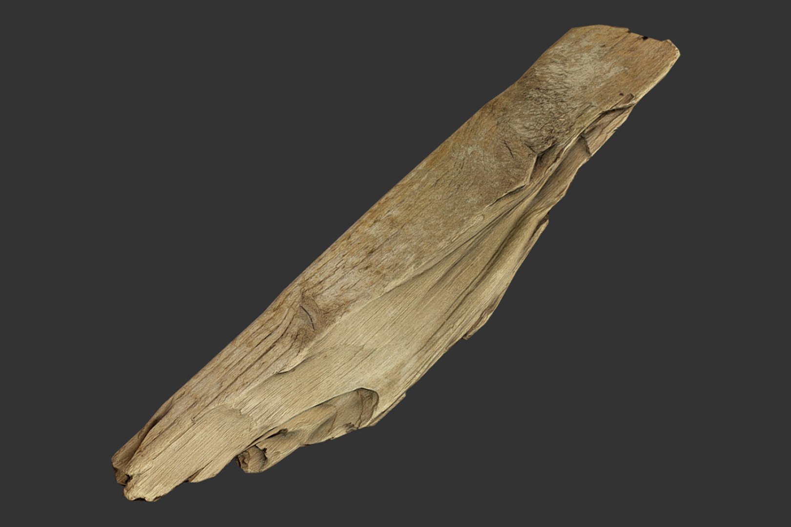 Broken Plank 3D Model - TurboSquid 1226331